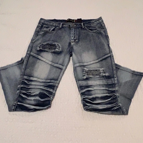 Akademiks | Bottoms | Boys Akademiks Ribbed Panel Jeans | Poshmark